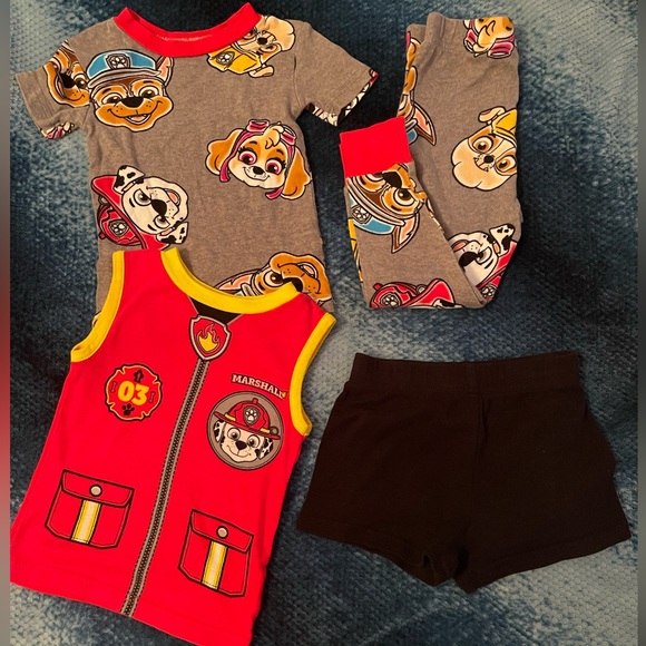 Paw Patrol | Matching Sets | 3t Paw Patrol 4 Piece Pj Set | Poshmark